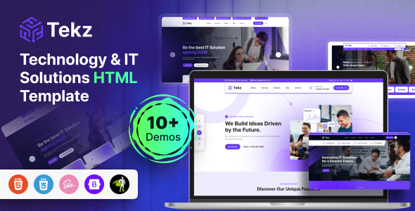 Tekz - Technology & IT Solutions HTML Template by themexriver | ThemeForest